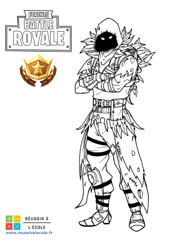 Coloriage Fortnite GRATUIT | 20 dessins à imprimer en 1 clic