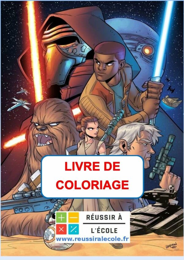 Coloriage Star Wars | 20 images à imprimer GRATUITEMENT
