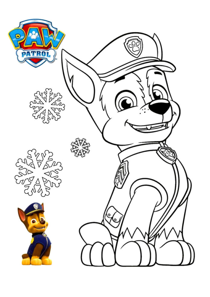Coloriage Pat Patrouille Plus De 100 Dessins à Imprimer