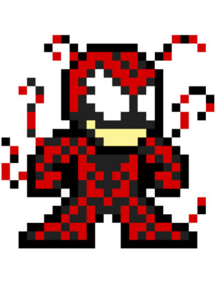 Pixel Art Marvel :Pixel Art Marvel : 50 modèles à imprimer