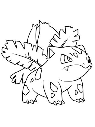 Coloriage Bulbizar : 30 images à imprimer