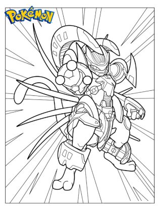 Coloriage Mewtwo : 30 images à imprimer (JPG et PDF)