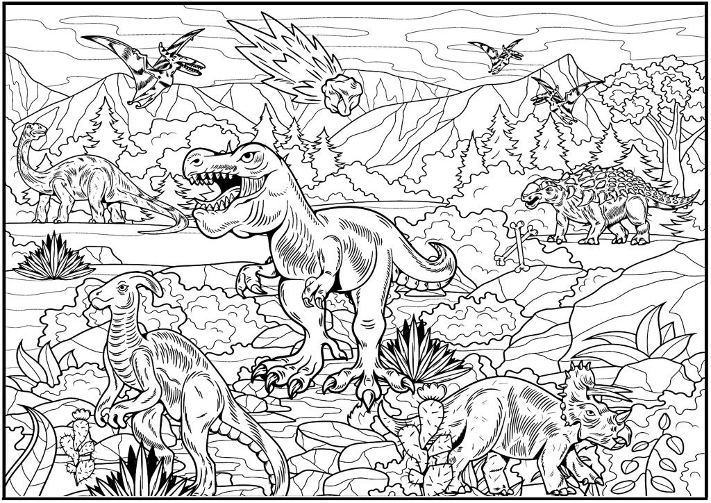 COLORIAGE GEANT : 20 dessins à imprimer GRATUITEMENT
