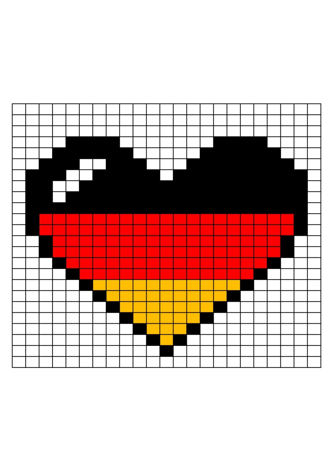 Modele De Pixel Art Coeur – Pixel Art Coeur Gratuit – XQYWGJ