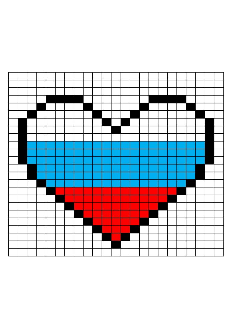 Pixel Art Coeur : 22 modèles à imprimer ️