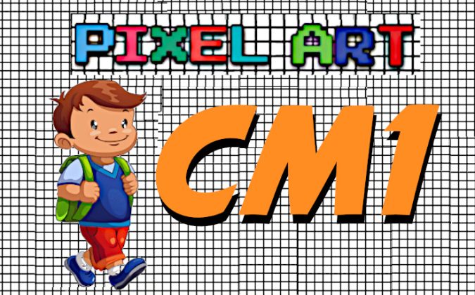 Pixel Art CM1 : 20 modèles à imprimer pour apprendre