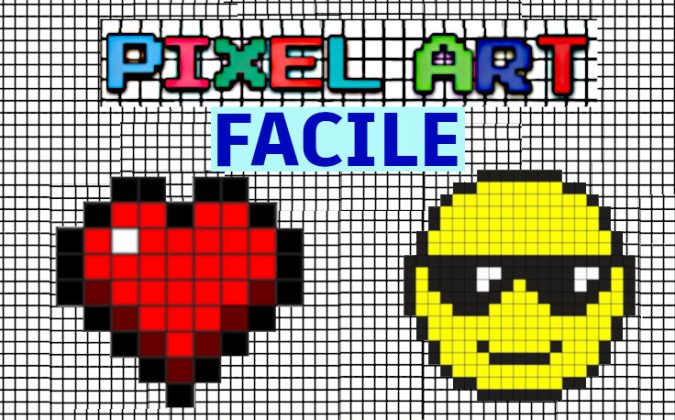 Pixel Art Facile : 100 modèles à imprimer