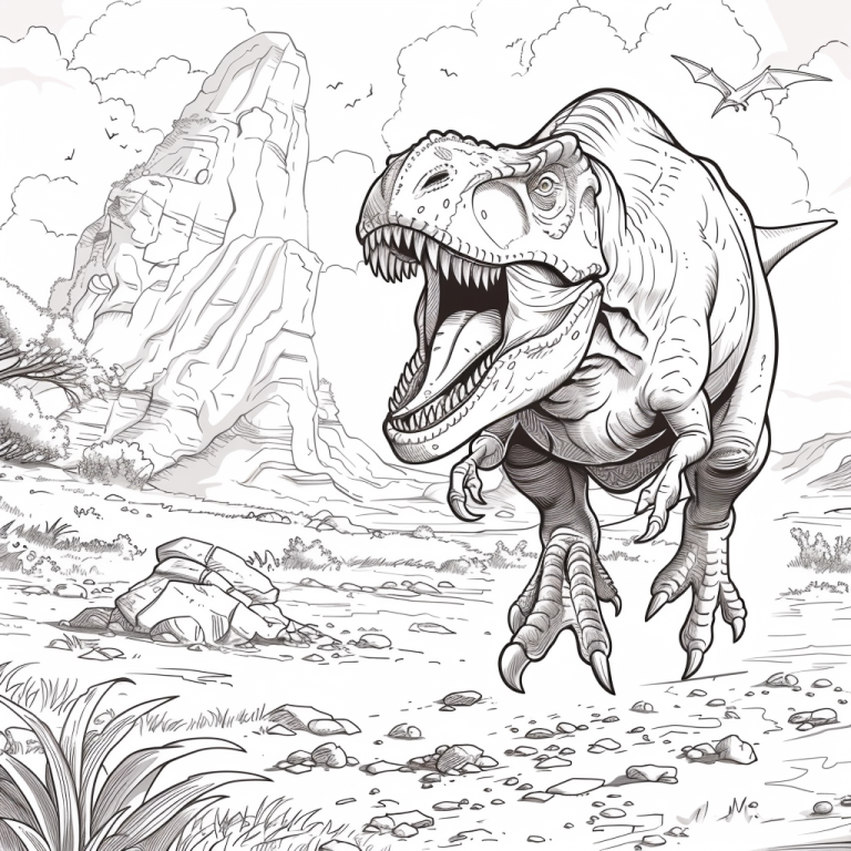 Coloriage Dinosaure : 30 Dessins à imprimer (PDF)
