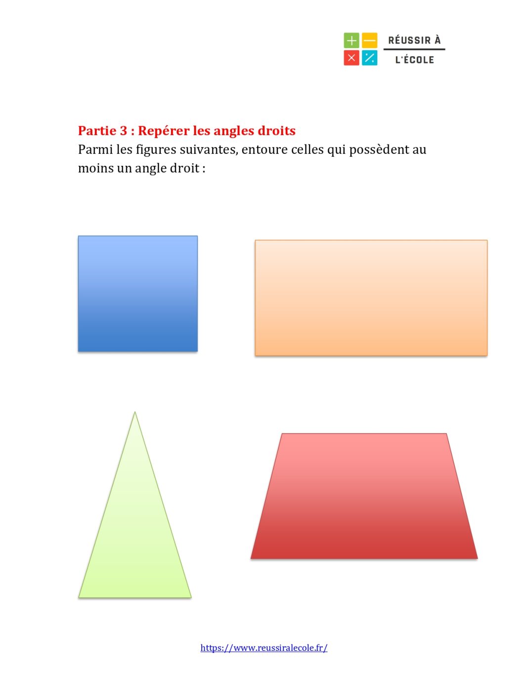 Exercice Maths CM2 : 50 questions avec Corrigé (PDF)