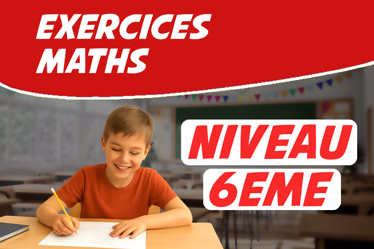 Exercice de Math 6ème avec Correction (PDF)
