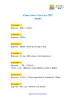 Exercice Maths CM2 : 50 questions avec Corrigé (PDF)