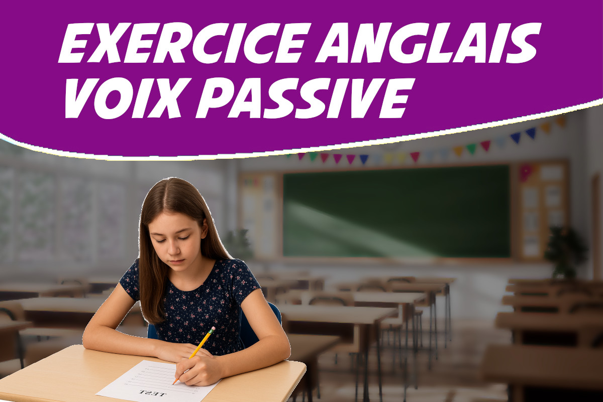 Exercice Anglais Voix Passive avec corrigé PDF (à imprimer)