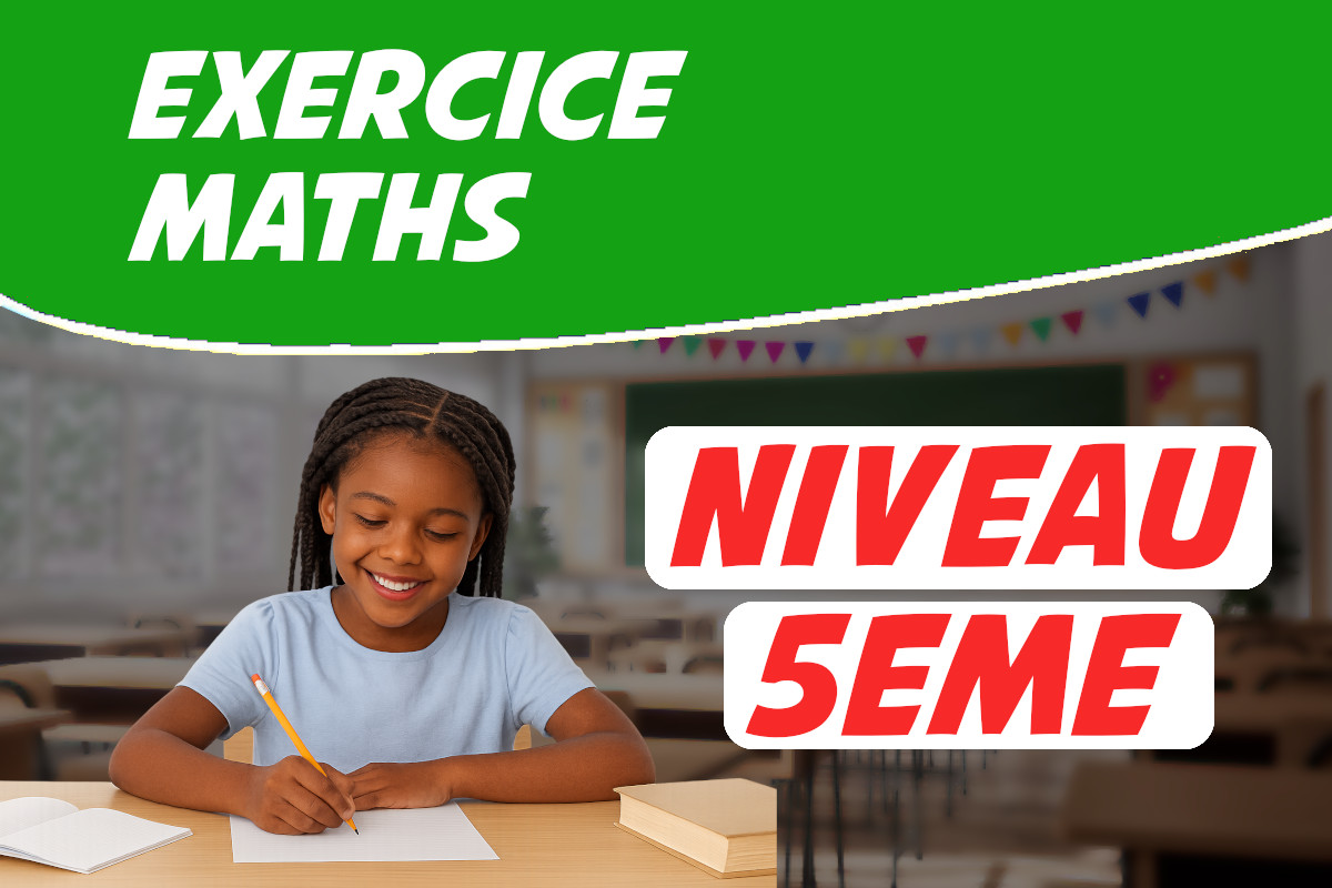 Exercice de Math 5eme avec Corrigé (PDF)
