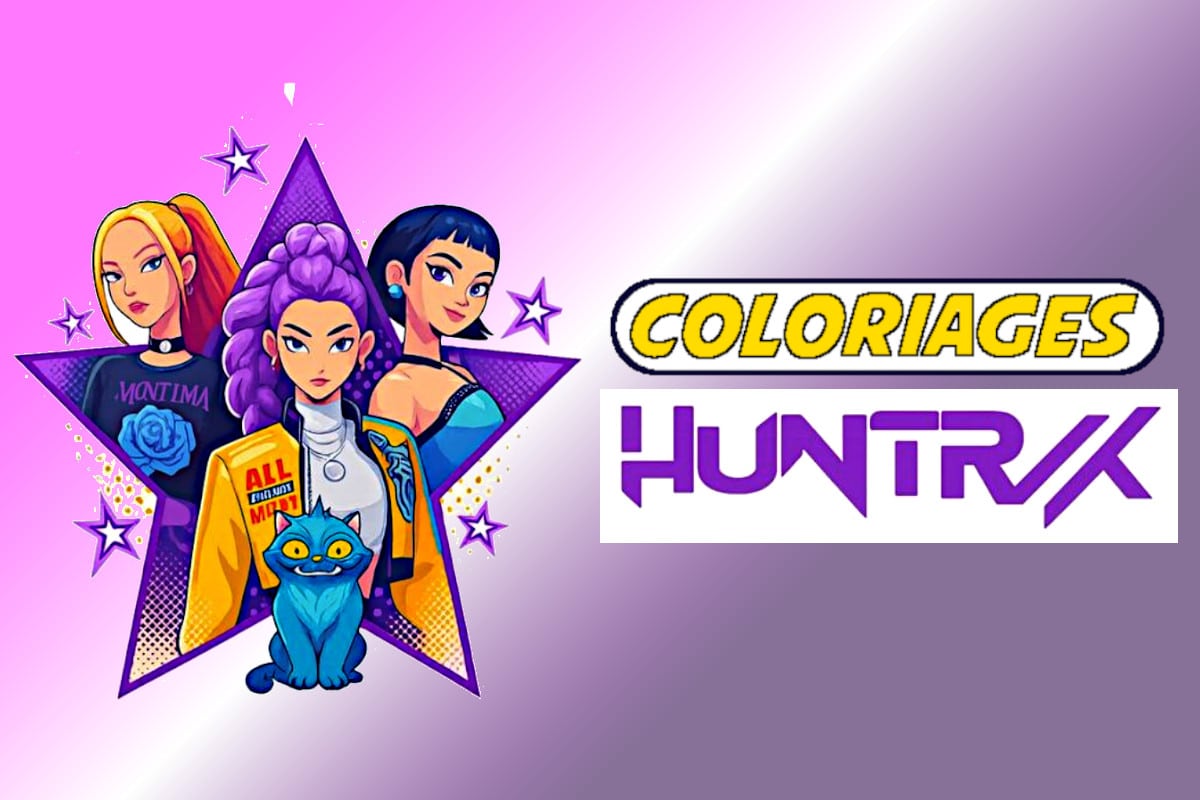COLORIAGE HUNTRIX A IMPRIMER : DESSINS GRATUITS