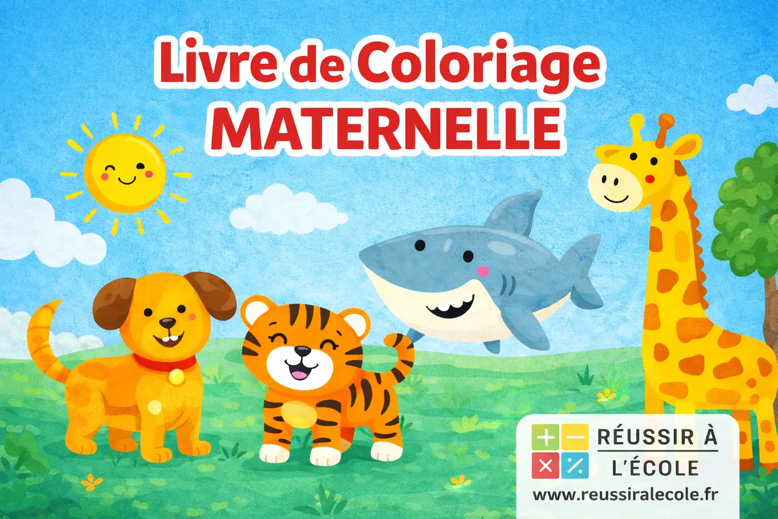 Coloriage Maternelle Petite Section : 30 Dessins et 1 Livre à imprimer